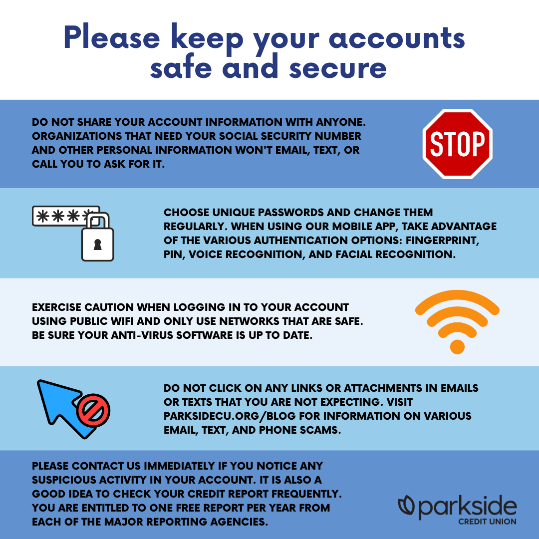 Tips for Keeping Your Account Secure